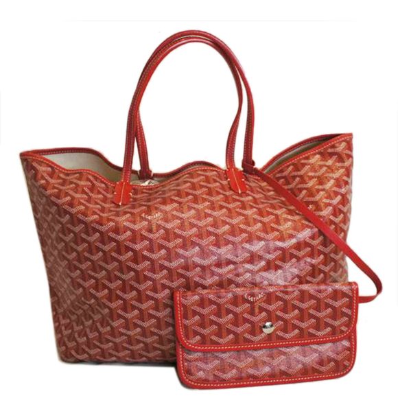 Goyard Goyard | Bags | Goyard Saint Louis Pm Handbag Red | Poshmark